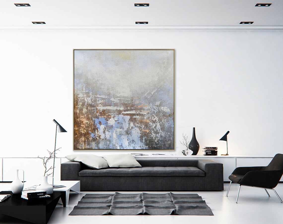 Modern Abstract Panting on Canvas Large Canvas Wall Art | Etsy