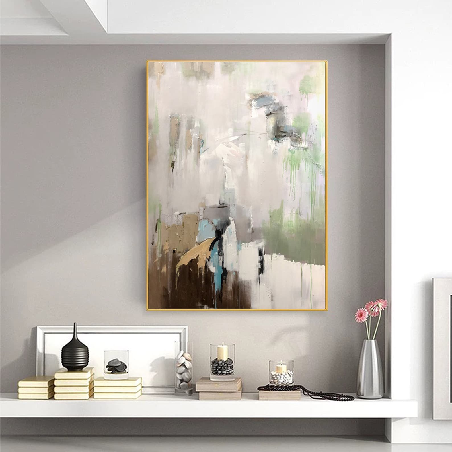 Large Abstract Painting Original Oversized Wall Art Large - Etsy