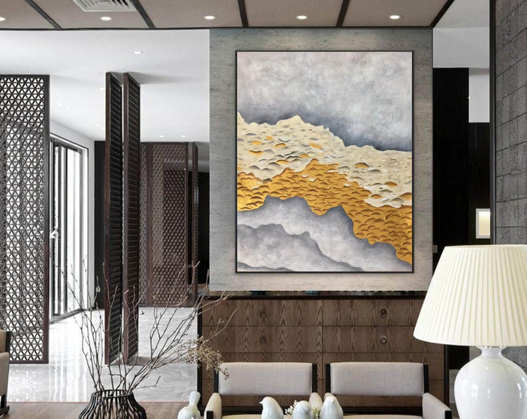 Large Abstract Paintings, Modern Abstract Wall Art, Large Canvas Wall ...