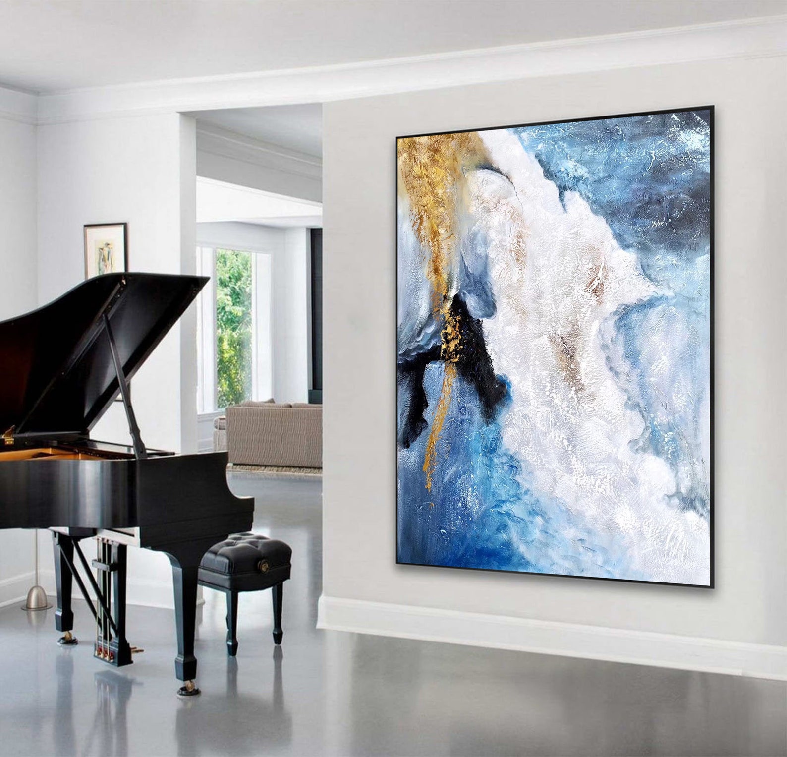 Large Abstract Painting, Oversized Canvas Art, Original Abstract ...