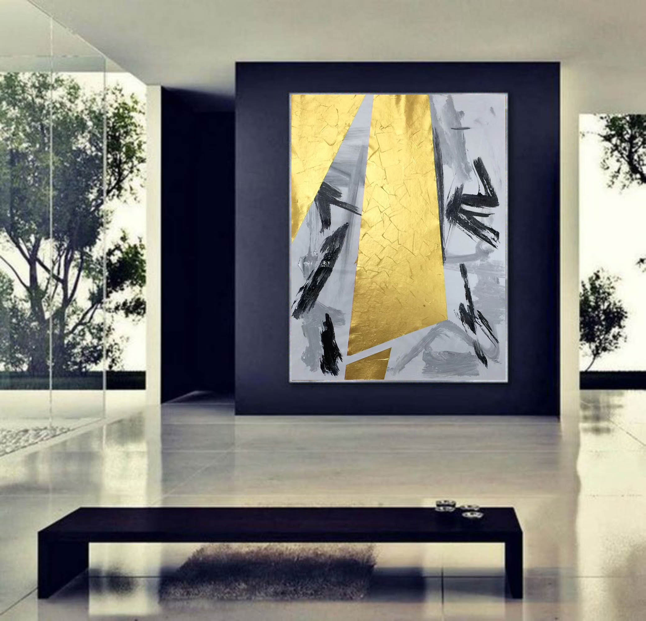 Extra Large Wall Art Canvas, Extra Large Painting on Canvas, Abstract ...