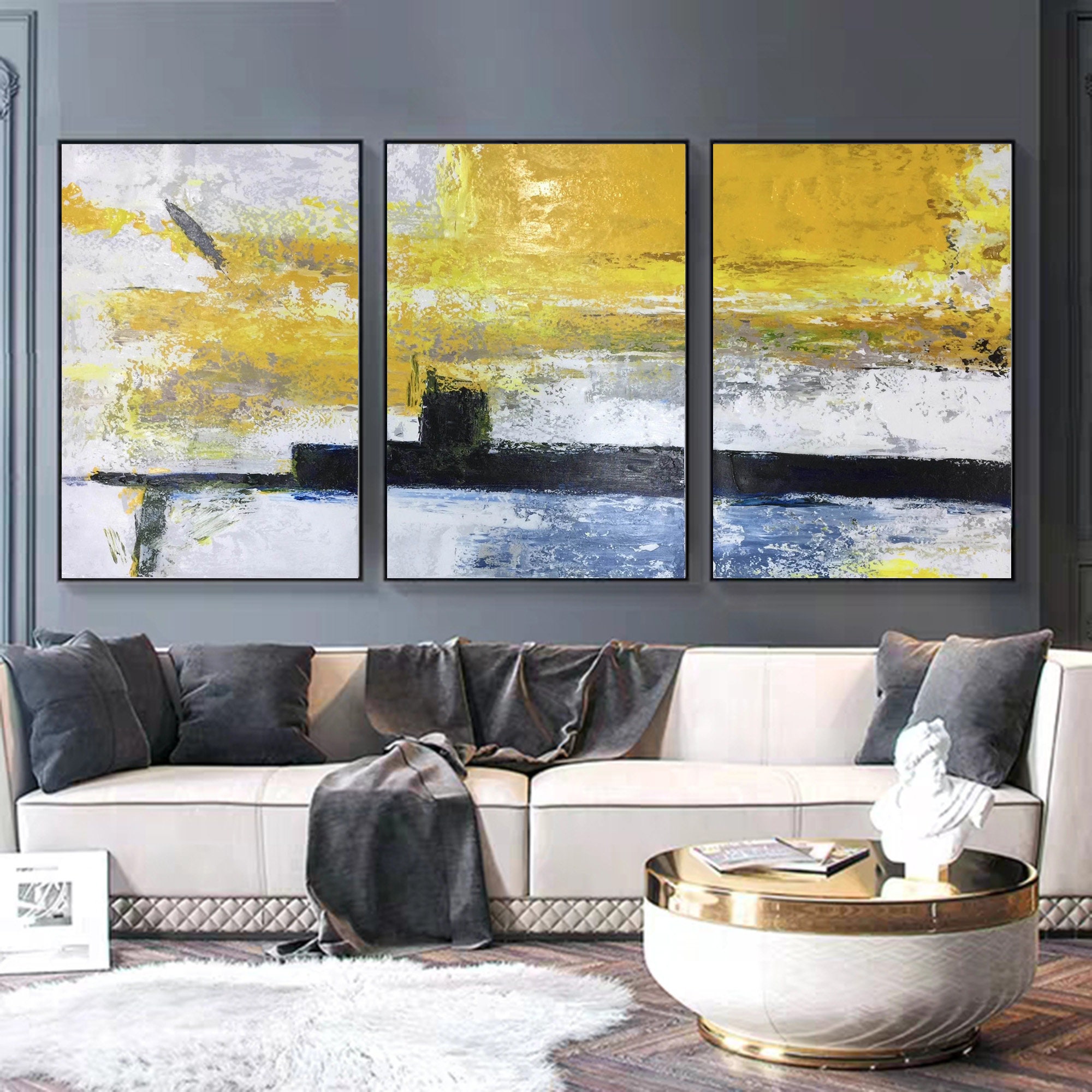 Extra Large Abstract Art, Textured Wall Art, Original Abstract Painting ...