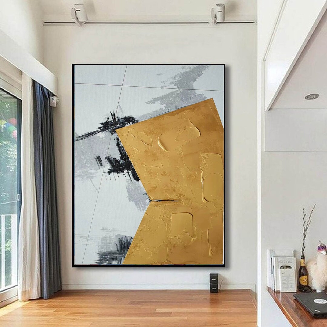 Large Abstract Painting Original, Extra Large Wall Art, Large Abstract ...
