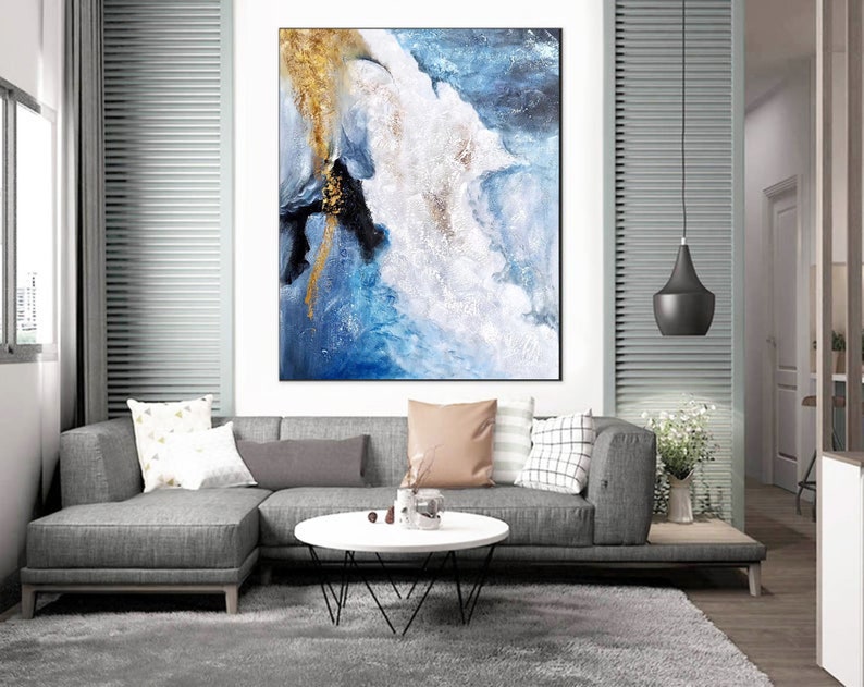Large Abstract Painting, Oversized Canvas Art, Original Abstract ...