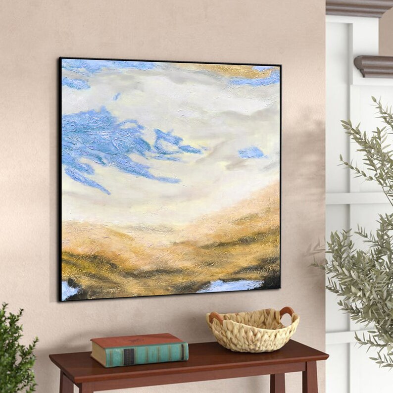 Oversized Canvas Wall Art, Very Large Abstract Painting Original ...