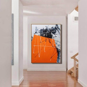 Large Abstract Painting, Extra Large Wall Art Abstract Painting ...