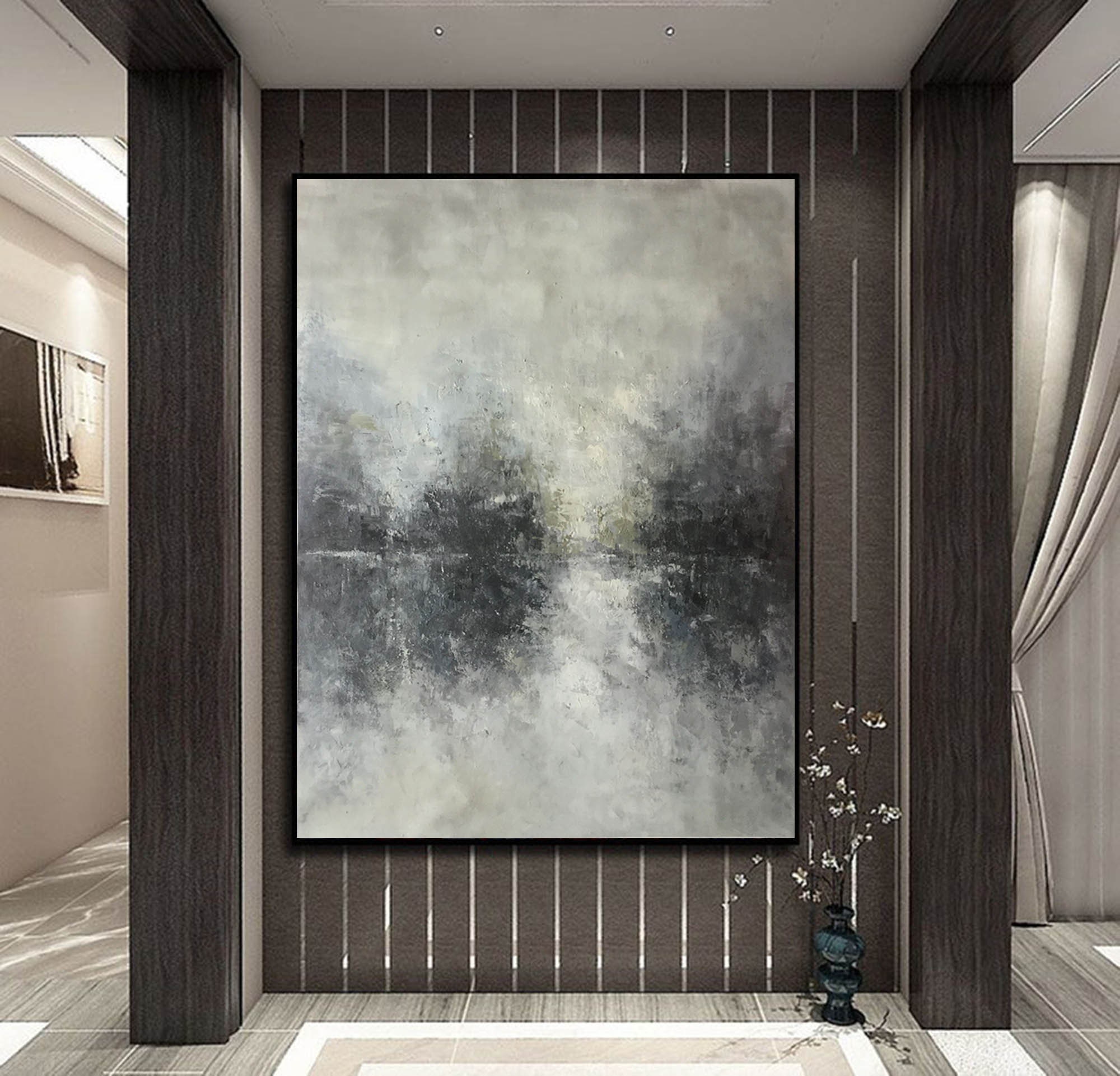 Extra Large Wall Art Abstract, Large Acrylic Painting, Large Abstract ...