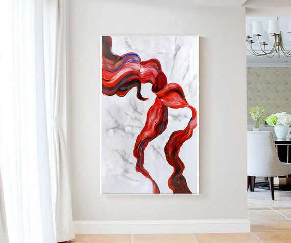 Extra Large Wall Art Modern Abstract Painting Original Large | Etsy