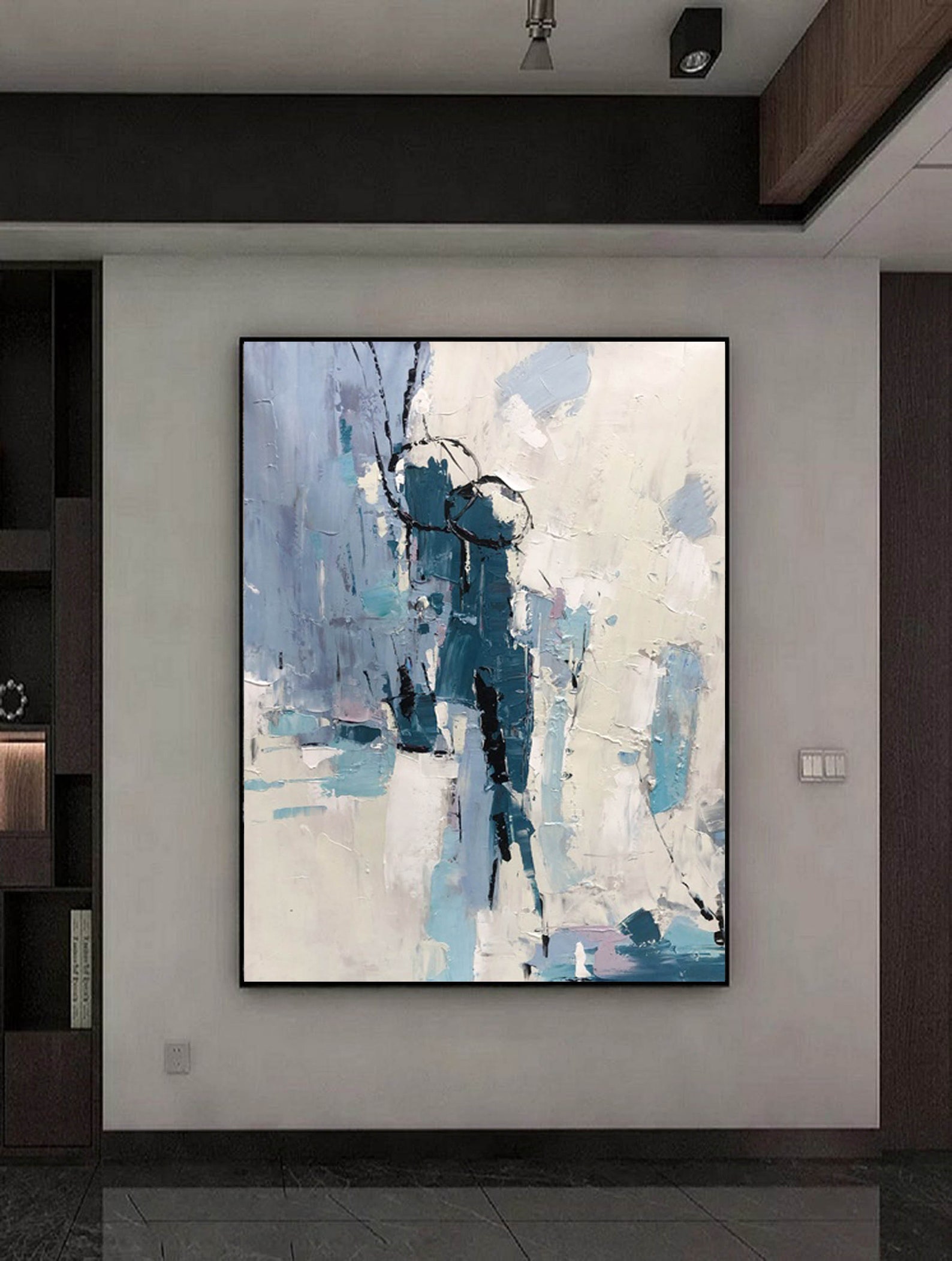 Large Abstract Canvas Art, Extra Large Wall Art Abstract, Original Oil ...