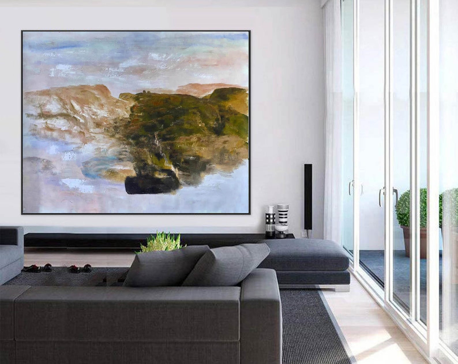 Extra Large Wall Art Living Room Wall Art Original Oil - Etsy