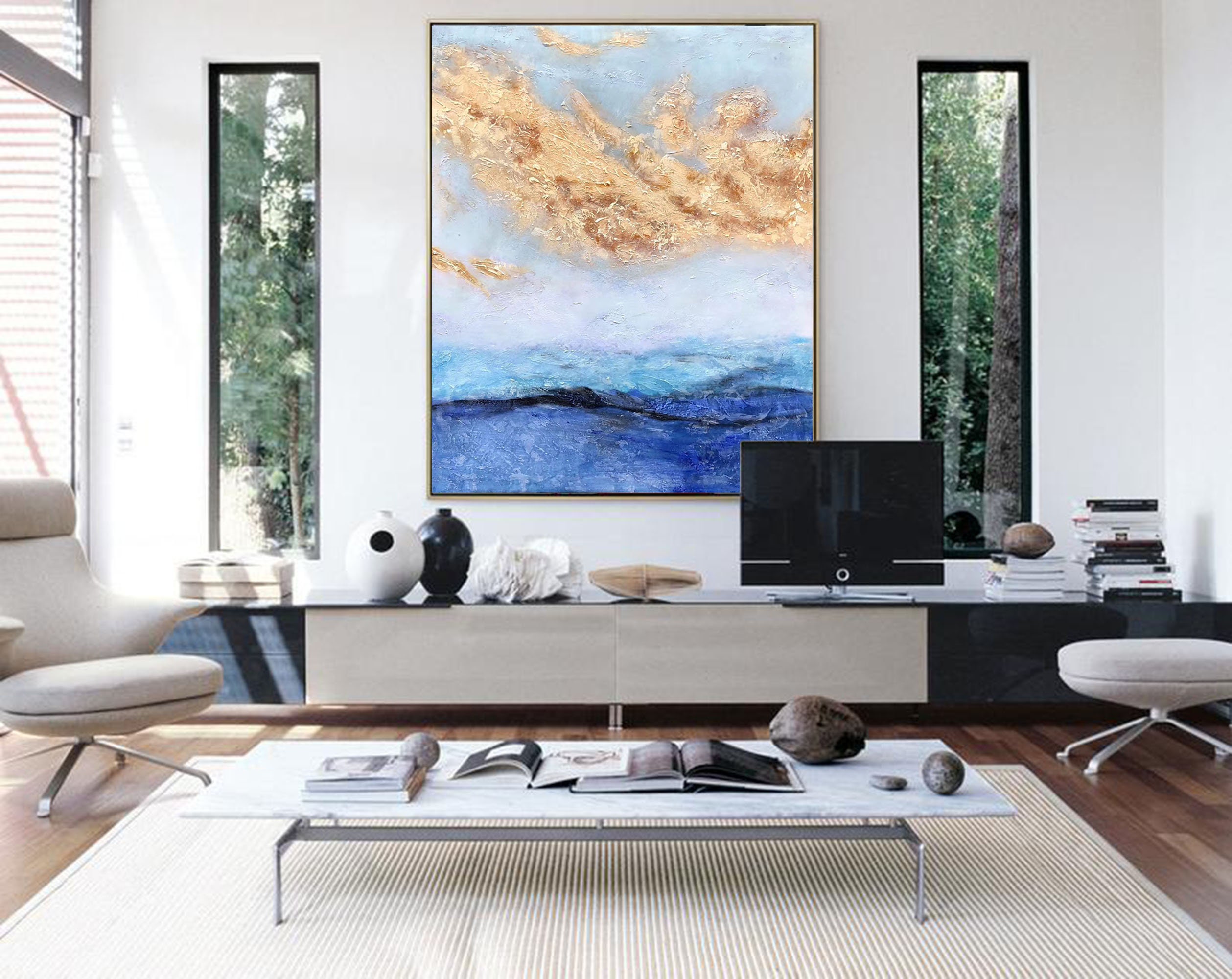 Large Canvas Wall Art Oversized Framed Canvas Wall Art - Etsy