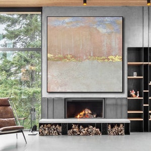 Extra Large Oil Painting Large Canvas Art, Modern Abstract Painting ...