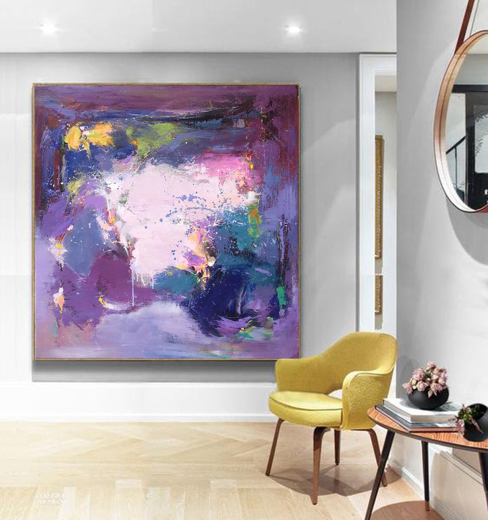Large Abstract Wall Art Original Abstract Oil Painting - Etsy