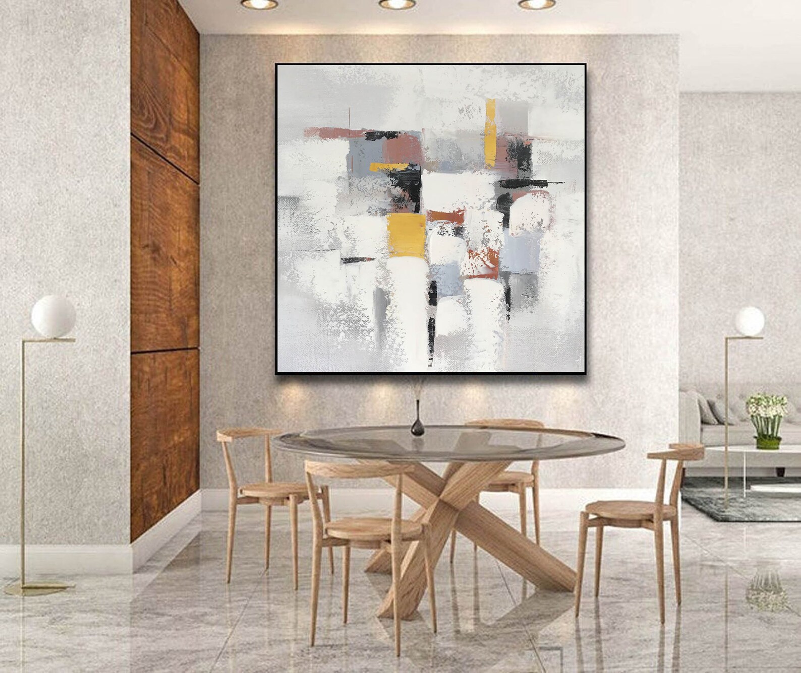 Modern Abstract Pantings on Canvas, Original Abstract Canvas Art ...