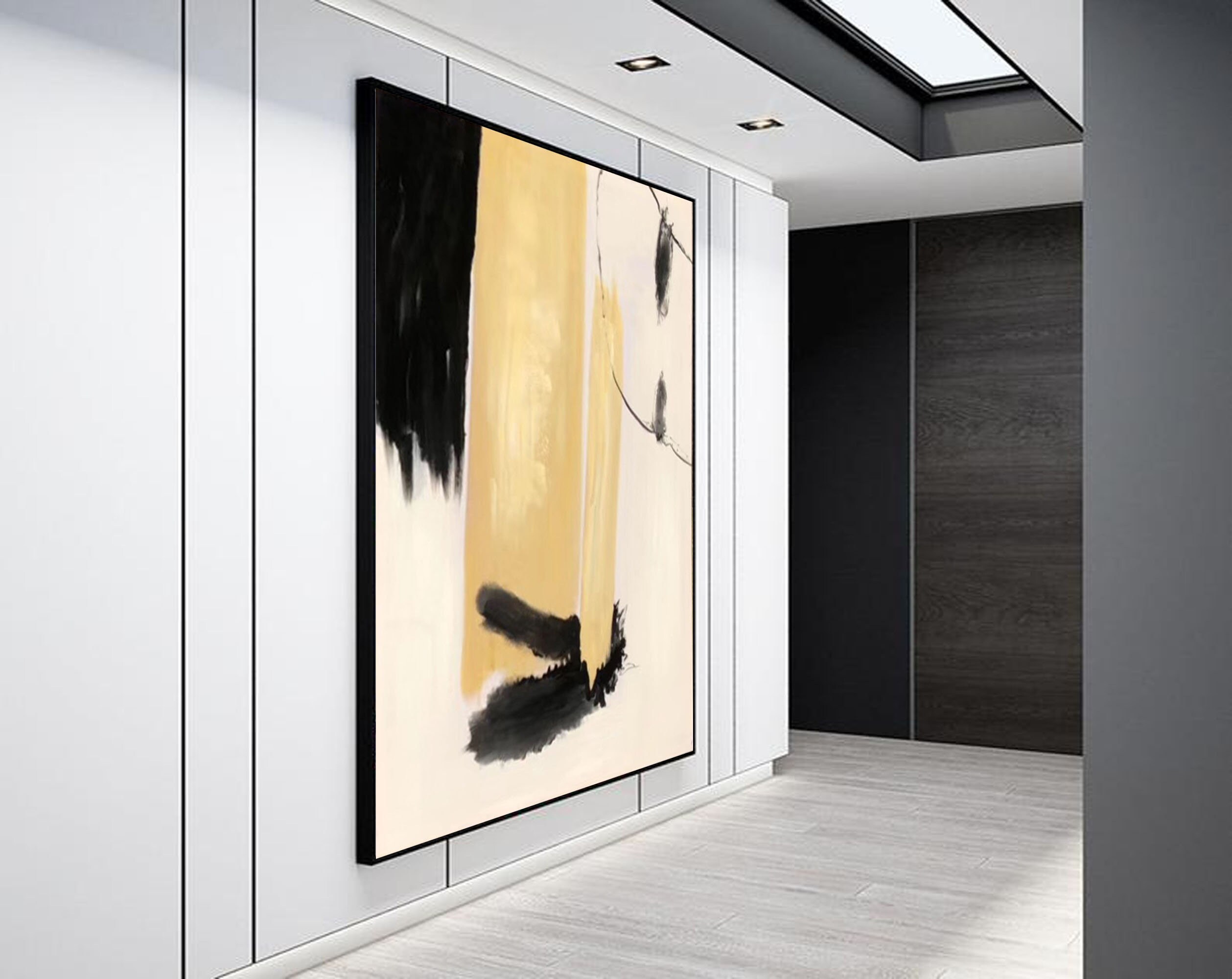 Modern Abstract Painting on Canvas, Original Oil Painting, Large Canvas ...