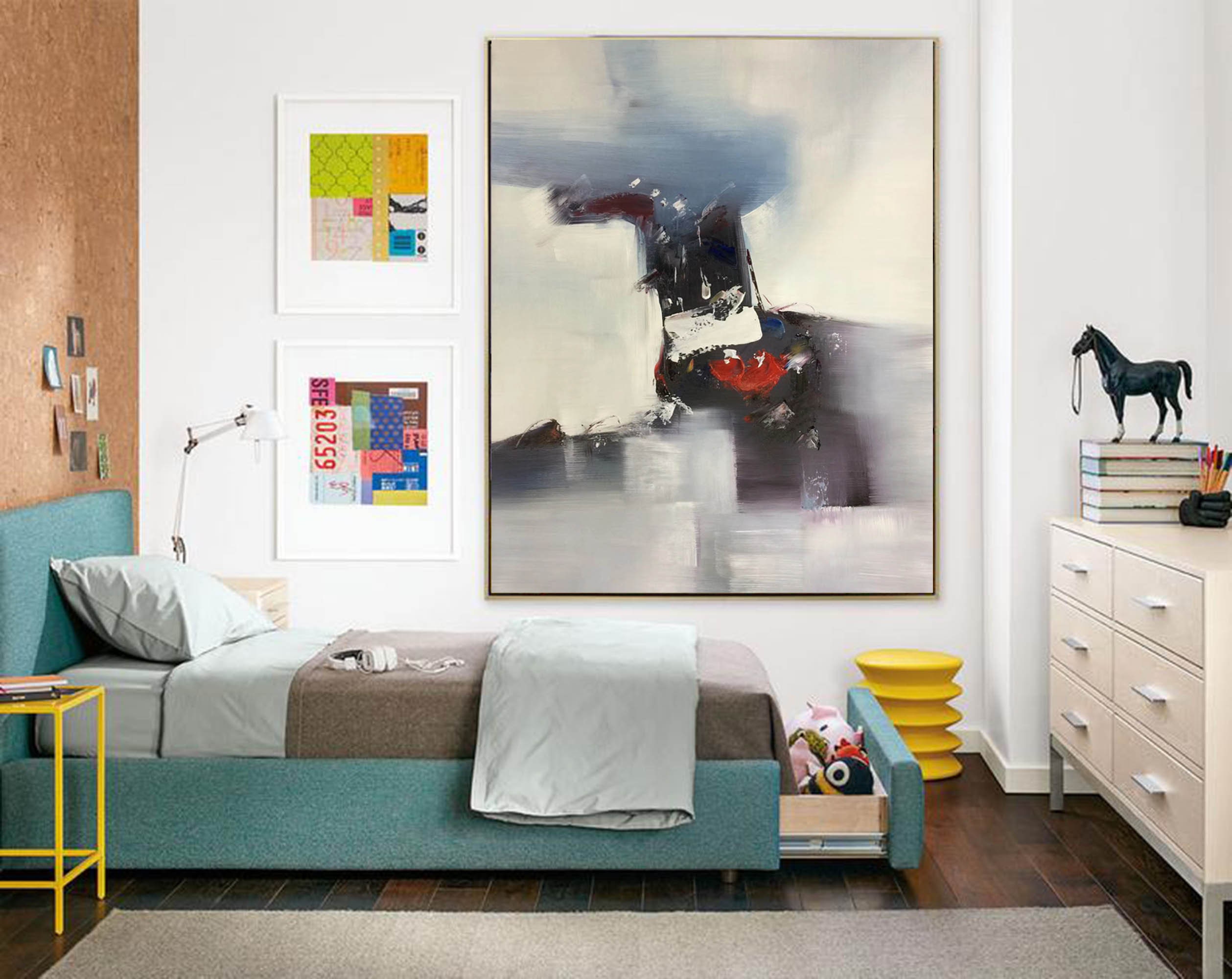 Extra large wall art canvas large abstract canvas art huge | Etsy