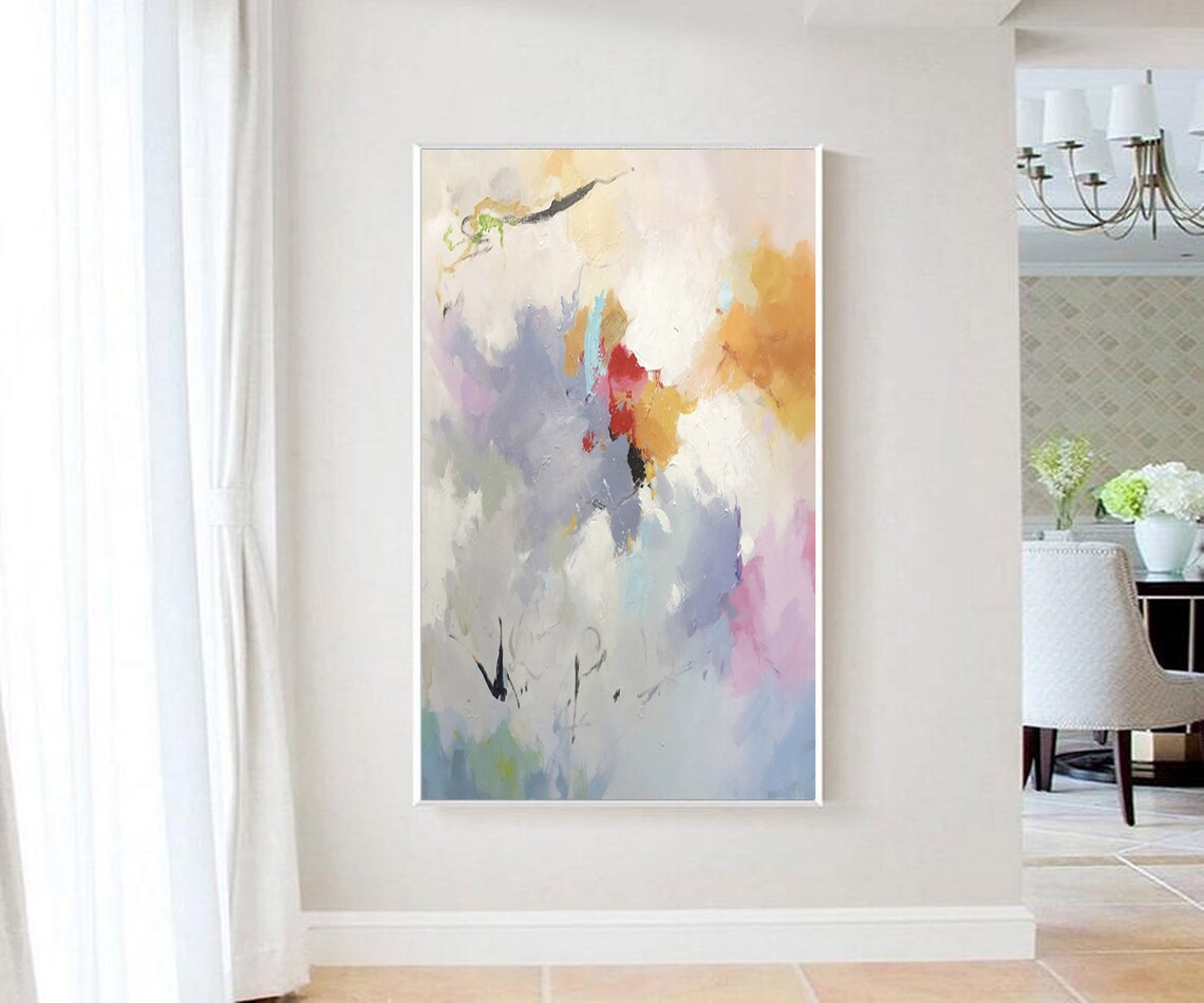 Extra large abstract art modern abstract painting original on | Etsy