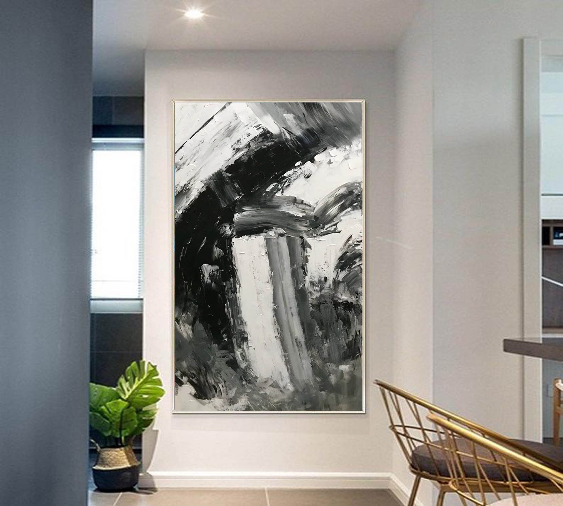 Oversized wall art canvas large abstract canvas art modern | Etsy