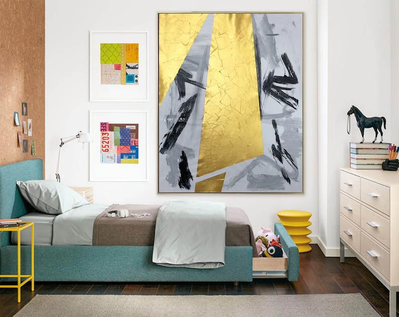 Extra Large Wall Art Canvas, Extra Large Painting on Canvas, Abstract ...