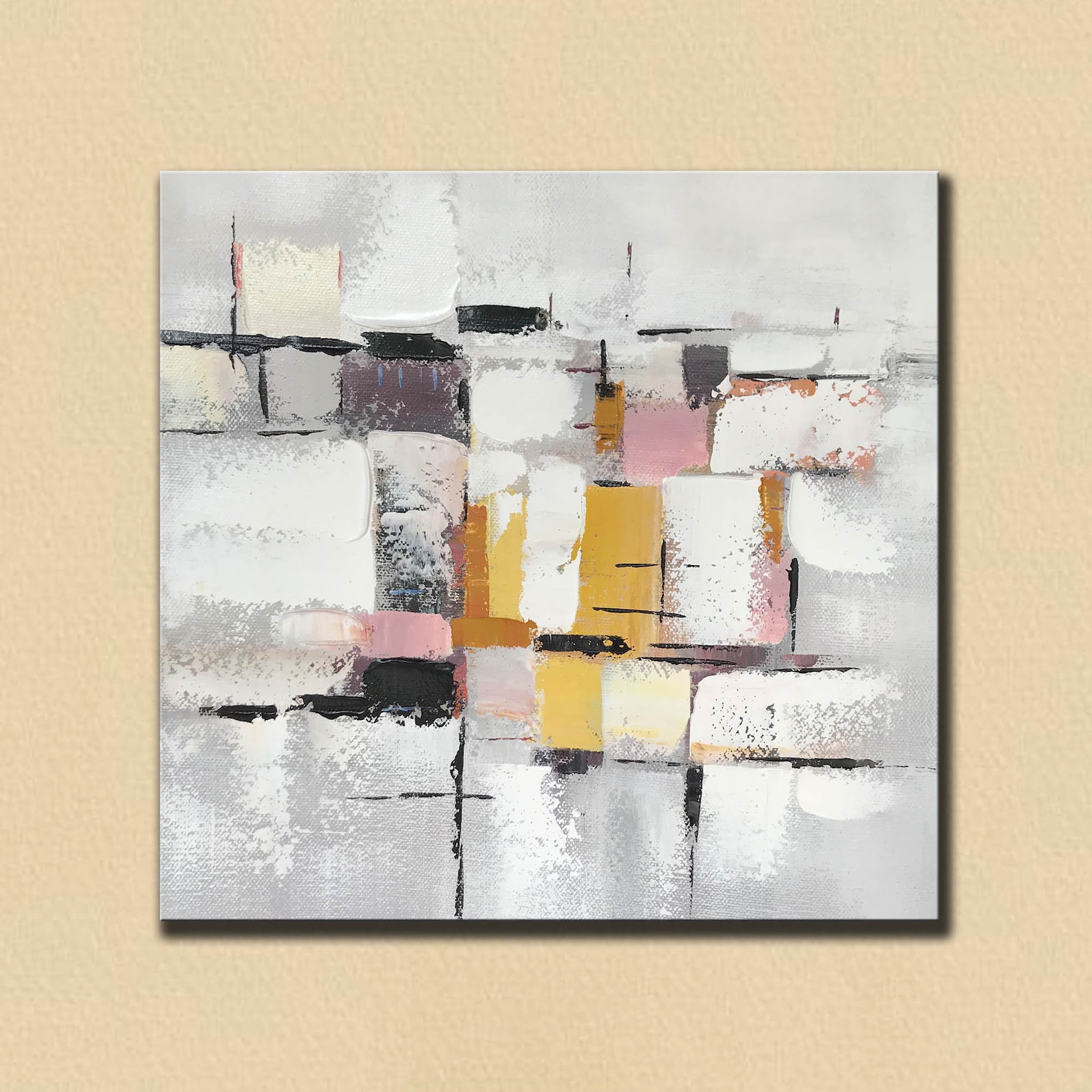 Contemporary Wall Art Canvas Large Wall Art Abstract Large - Etsy