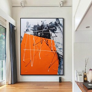 Large Abstract Painting, Extra Large Wall Art Abstract Painting ...