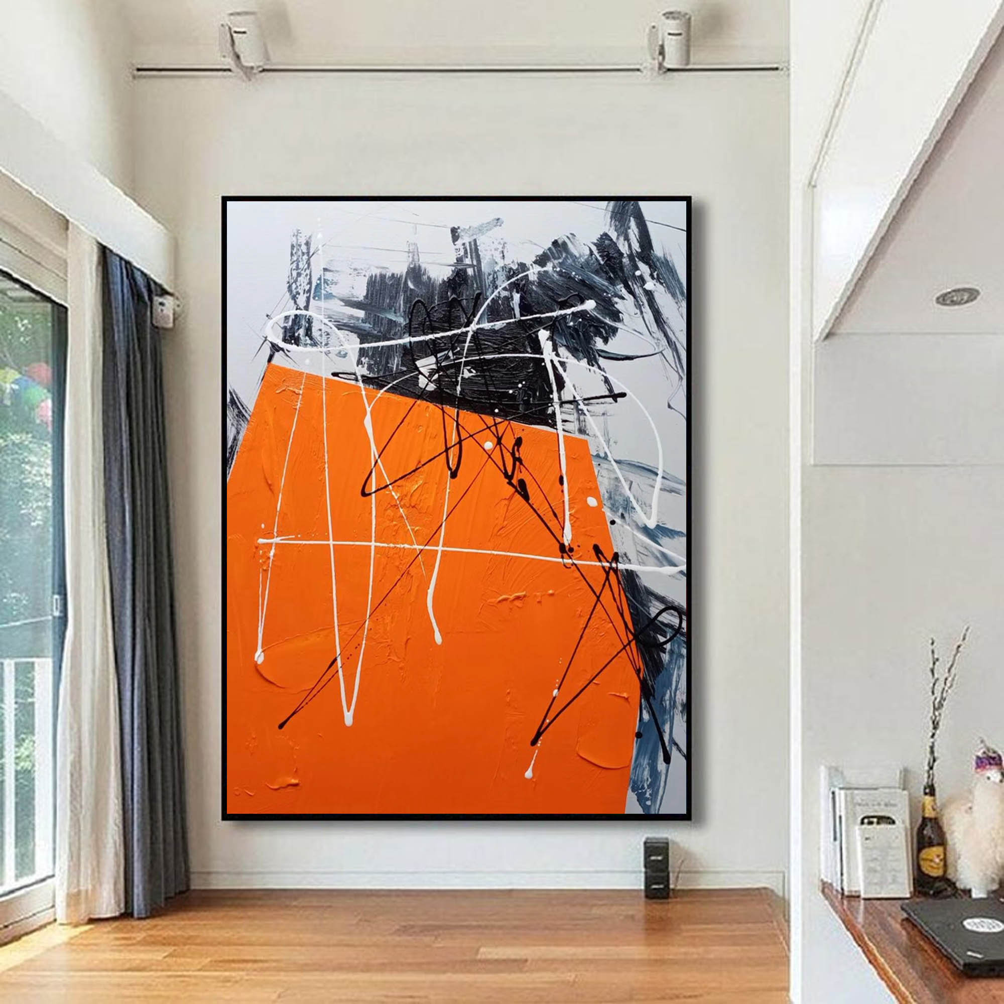 Large Abstract Painting, Extra Large Wall Art Abstract Painting ...