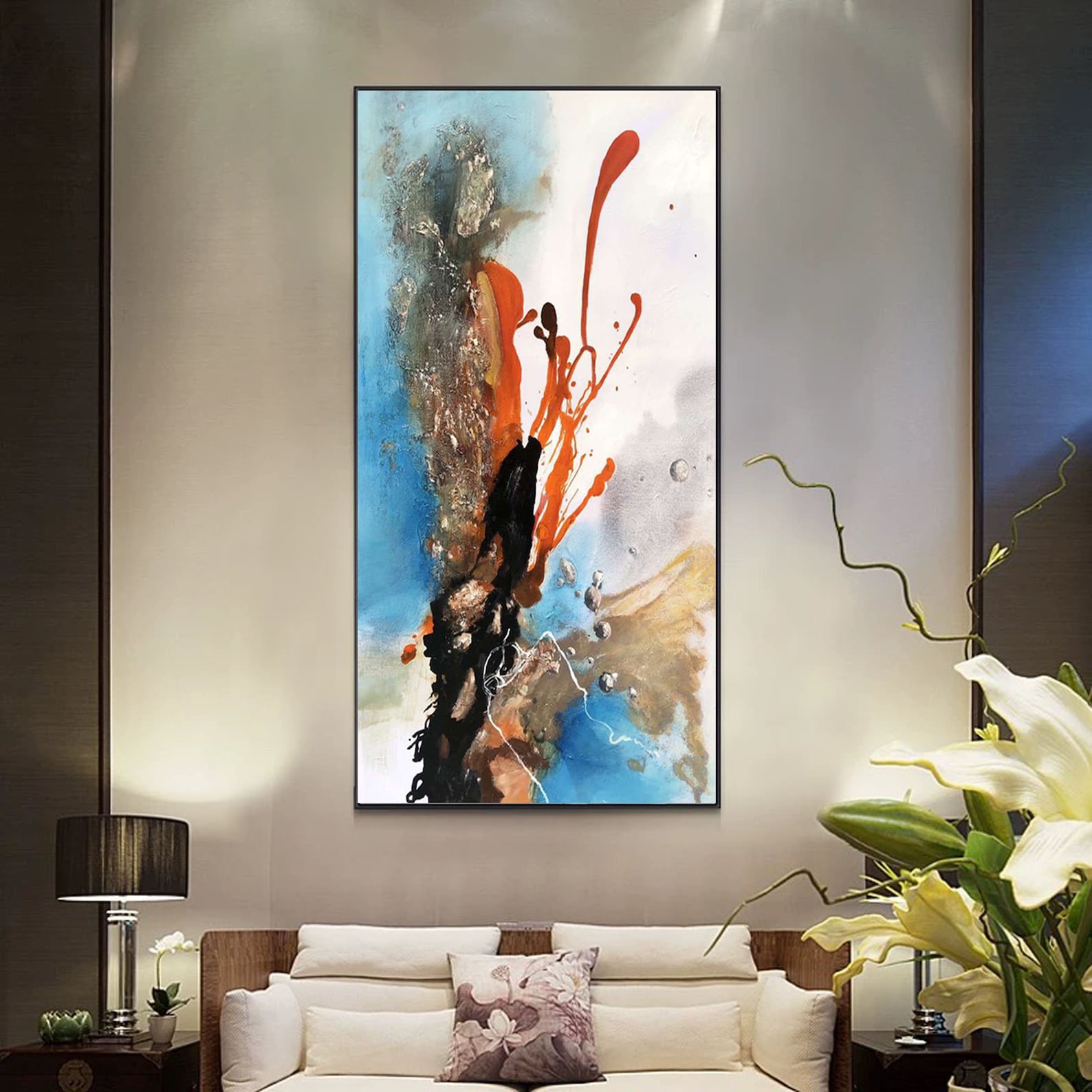 Oversized Wall Art Abstract Modern Abstract Painting - Etsy