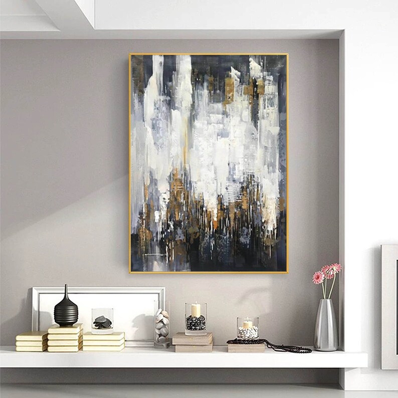 Original Abstract Painting on Canvas, Large Oil Painting Original ...