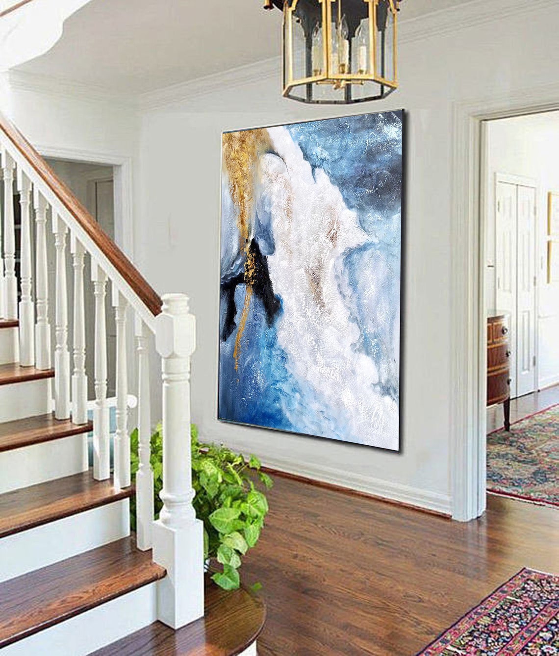 Large Abstract Painting Oversized Canvas Art Original - Etsy