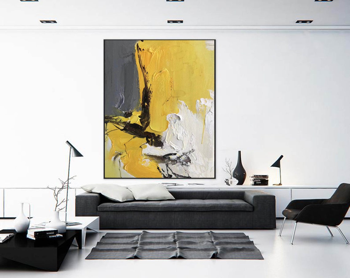 Large Abstract Canvas Art Abstract Painting Original - Etsy