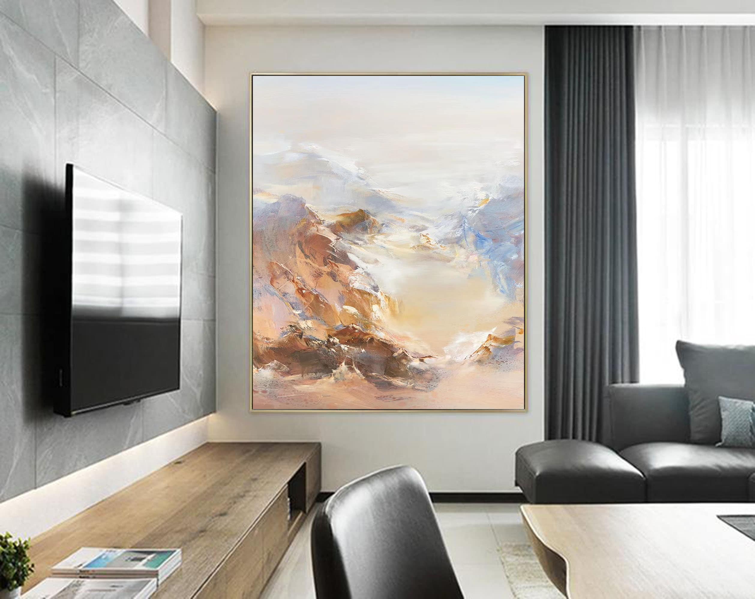 Extra Large Wall Art Canvas Large Canvas Art Abstract | Etsy