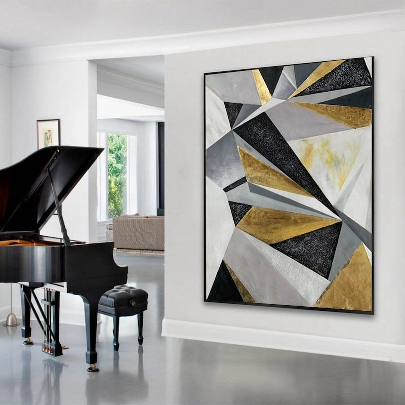 Abstract Canvas Art - Etsy