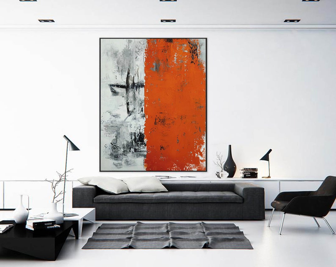 Large Painting on Canvas Original, Large Abstract Canvas Art, Big ...