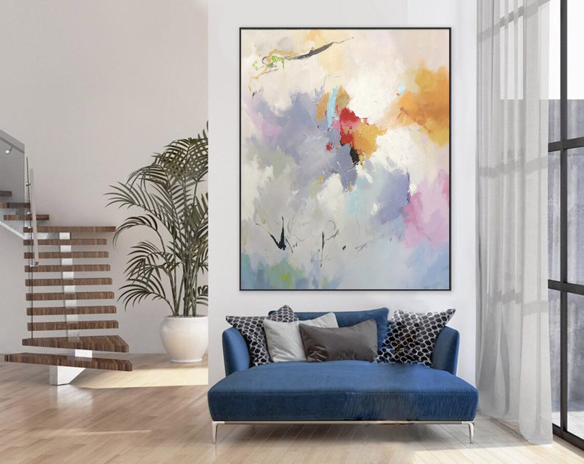 Extra Large Abstract Art Modern Abstract Painting Original on - Etsy