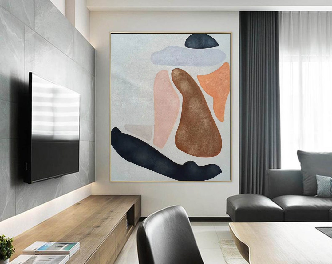 Extra Large Canvas Wall Art, Modern Abstract Painting, Large Abstract ...