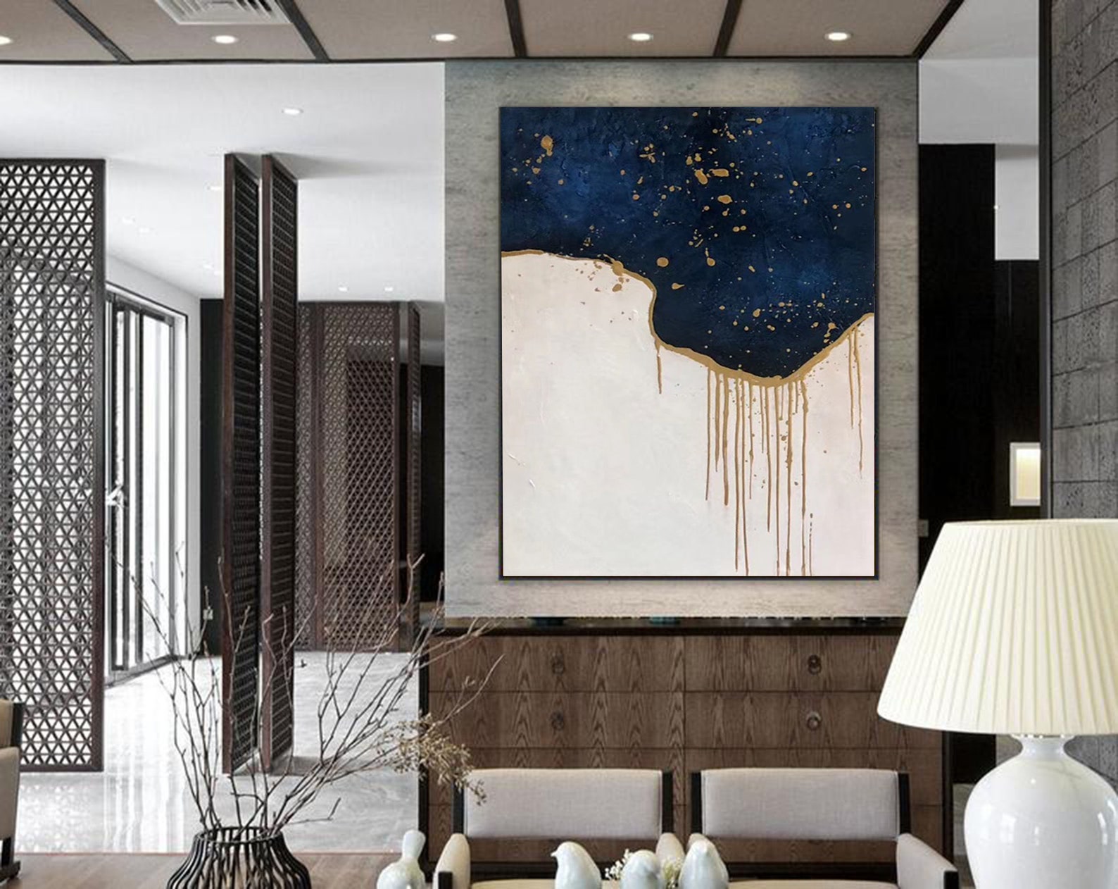 Extra Large Wall Art Canvas, Large Canvas Wall Art, Oversized Framed ...