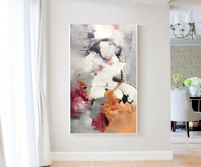 Large Canvas Wall Art Large Abstract Painting Original - Etsy