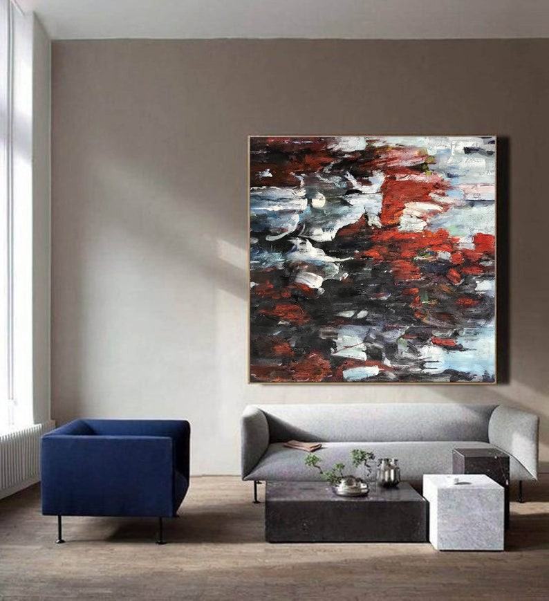 Original Abstract Painting Oversized Wall Art Abstract Large - Etsy