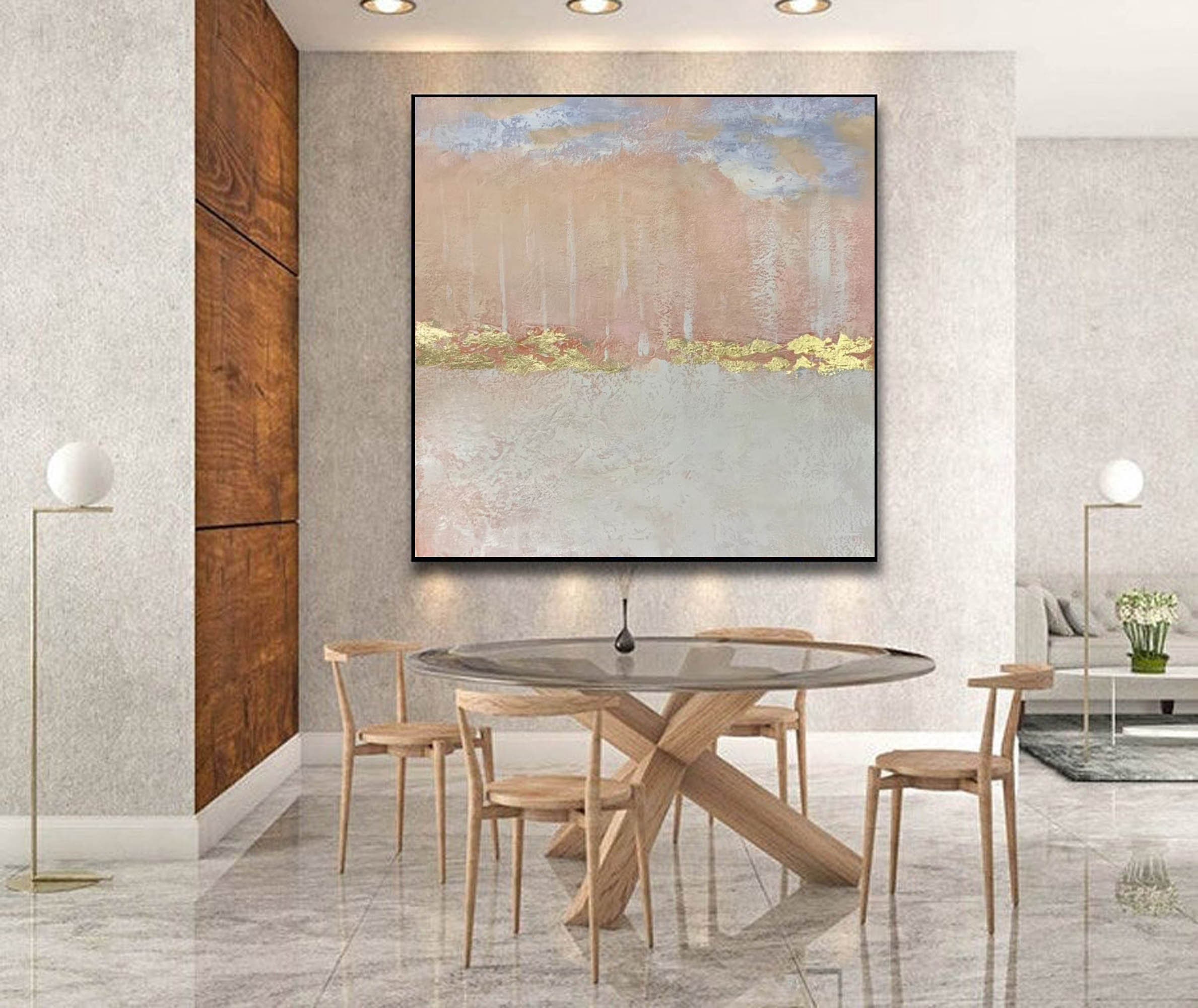 Extra Large Oil Painting Large Canvas Art Modern Abstract | Etsy