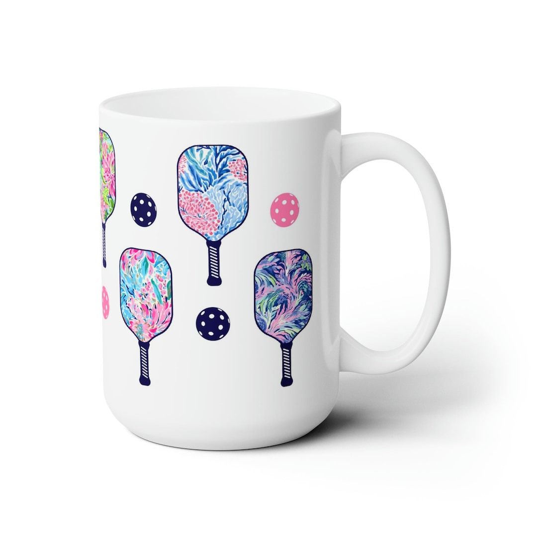 Pickleball Ceramic Mug - Pickled - Etsy