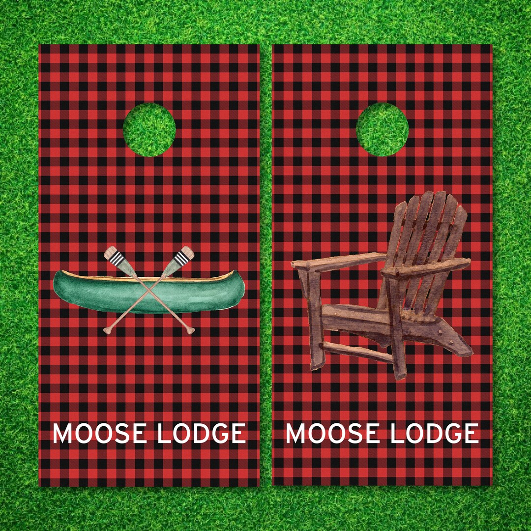 Luxury Custom Personalized Cornhole Boards Lodge Life A Perfect Wedding ...