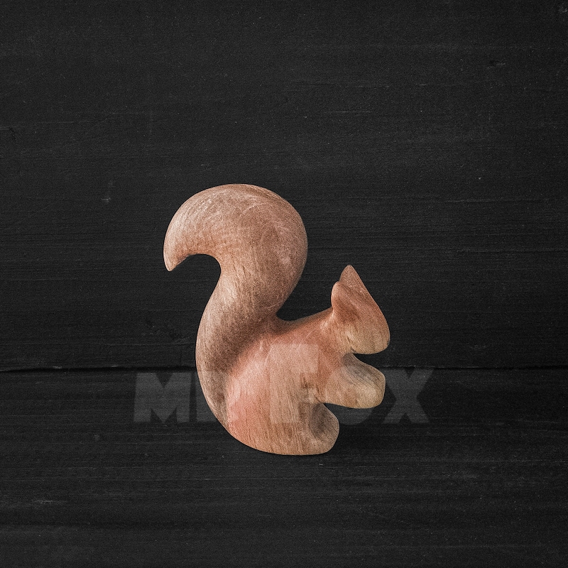 Wooden Squirrel - Etsy