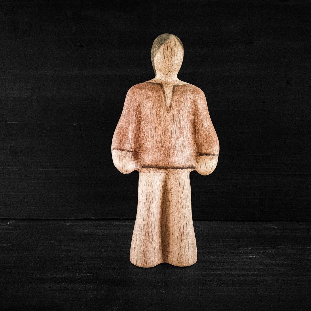 Wooden Toy Lad Light Wooden Toy Man - Etsy