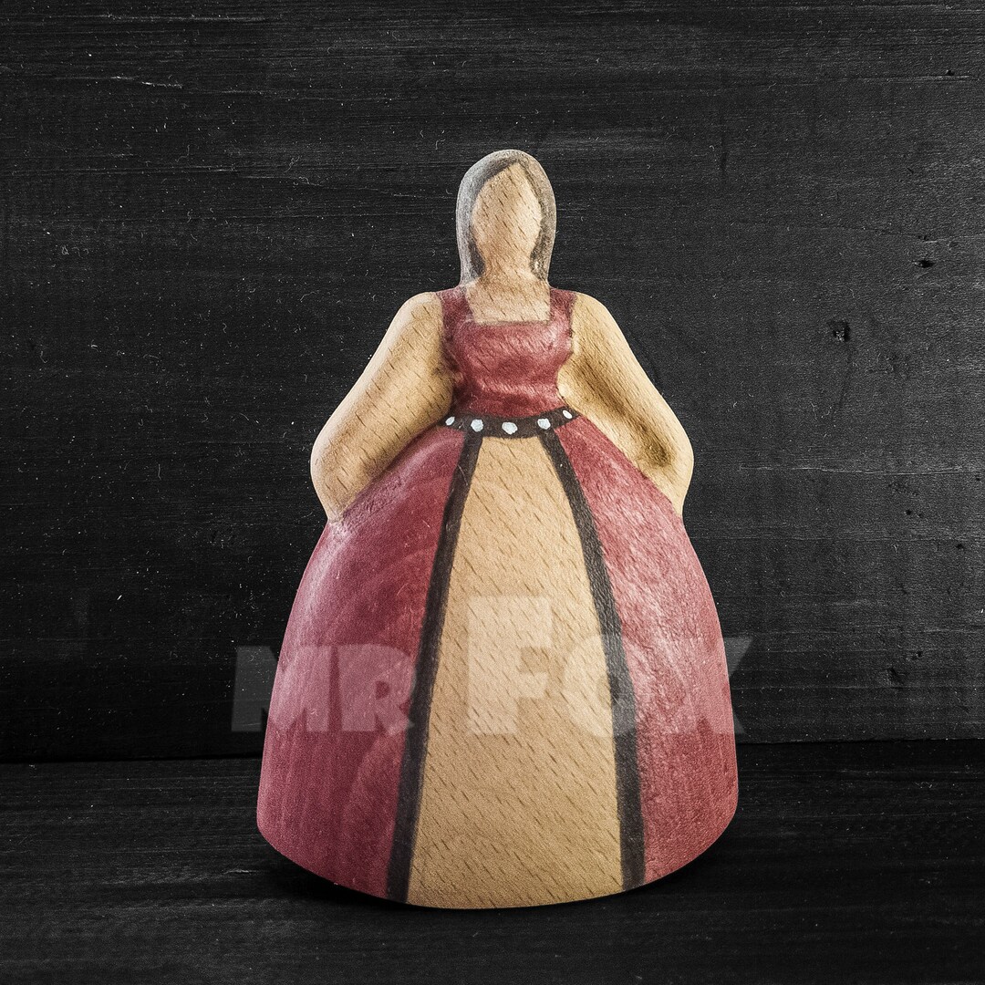 Wooden Toy Princess - Fairy Tale Toy - Waldorf Toy - Wooden Princess ...