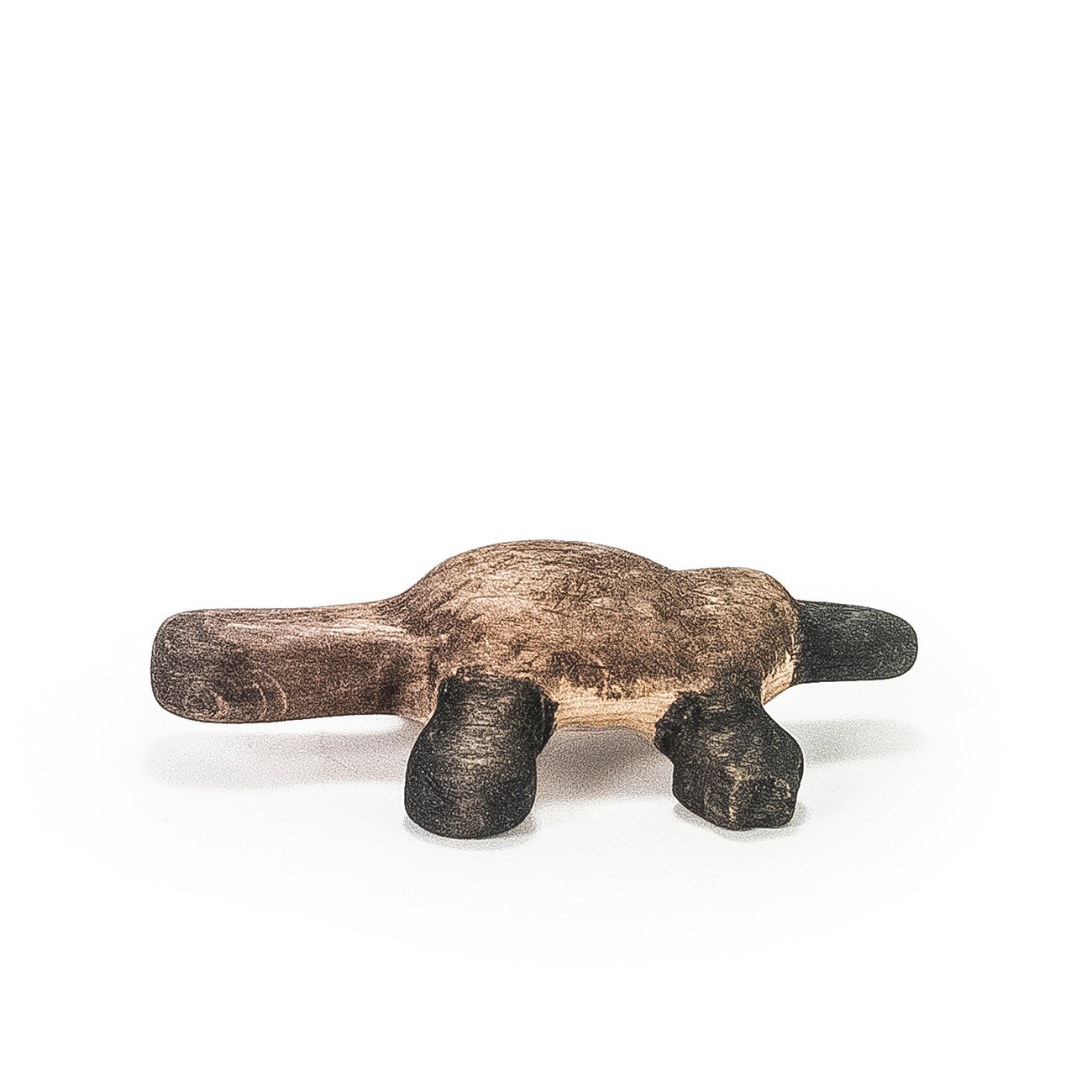 Wooden Toy Platypus Wooden Platypus Figurine Wooden - Etsy