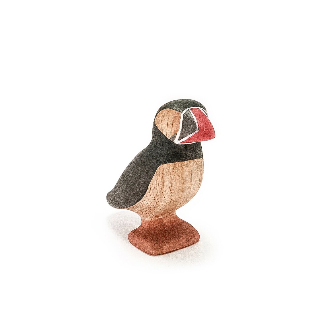 Wooden Toy Puffin Wooden Puffin Toy Wooden Puffin Figurine - Etsy UK
