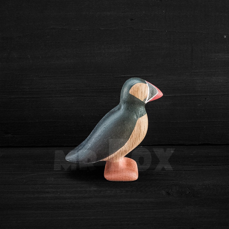 Vintage Puffin Figurine - Etsy