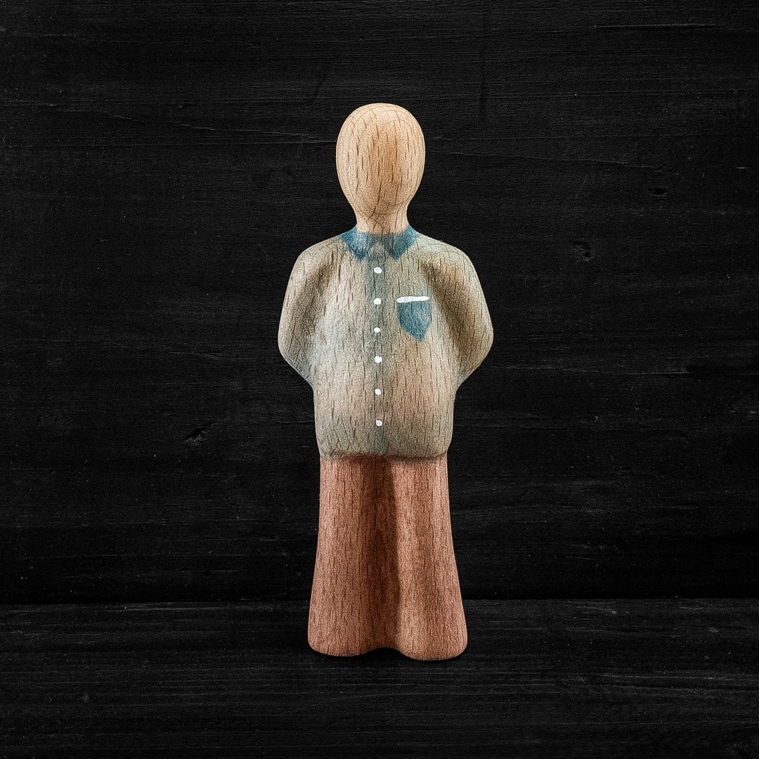 Wooden Toy Old Man Light - Etsy