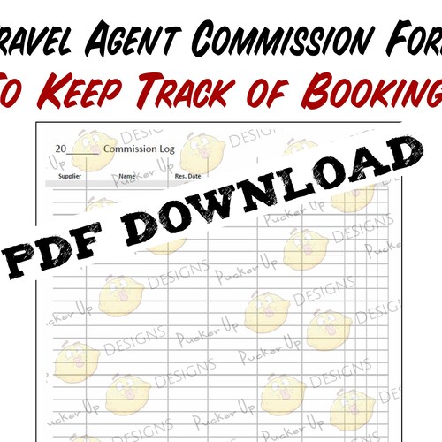 Travel Agent Client Tracker Form Canva Template - Etsy
