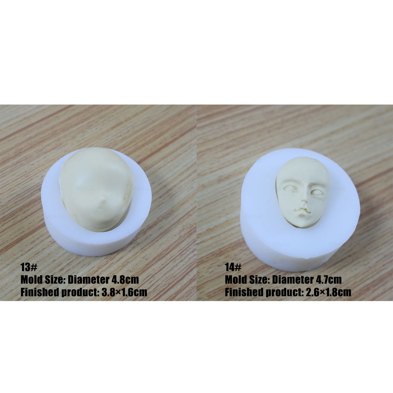 Silicone BJD Doll Head Mold, Ball-jointed Doll Head Mold, Miniature ...